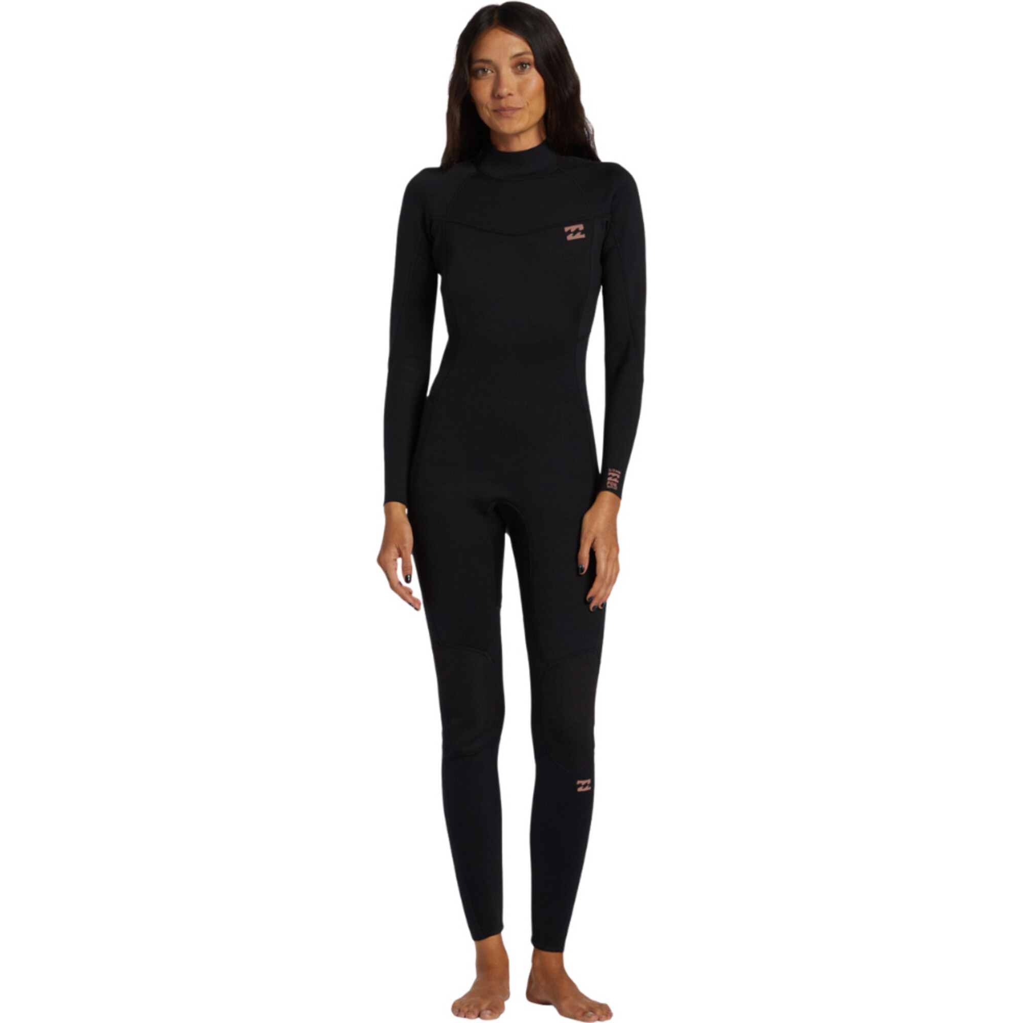 2025 Billabong Womens Foil 3/2mm Back Zip GBS Wetsuit ABJW100184 - Black - Wetsuits | Wetsuit Outlet